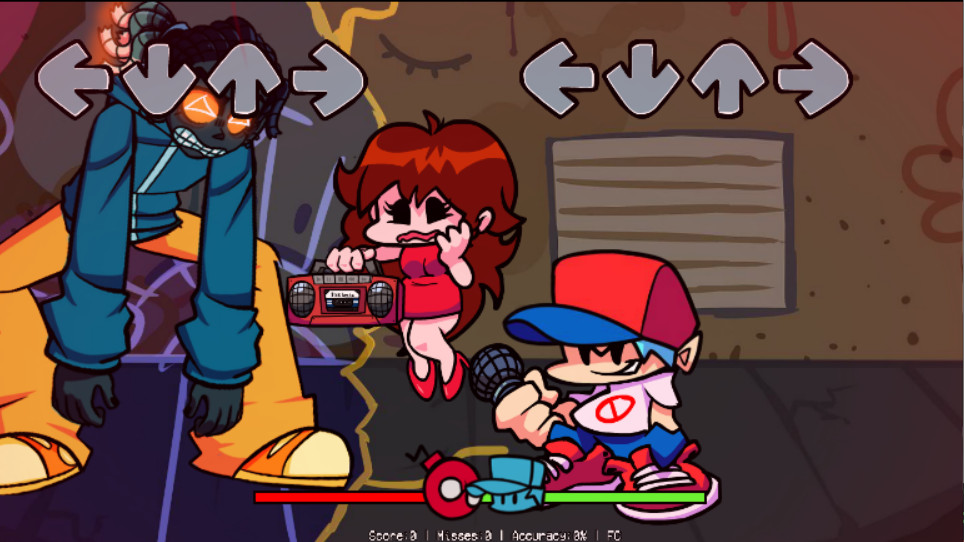 BF except his cap is facing forward Mod for Friday Night Funkin' | FNF Mods