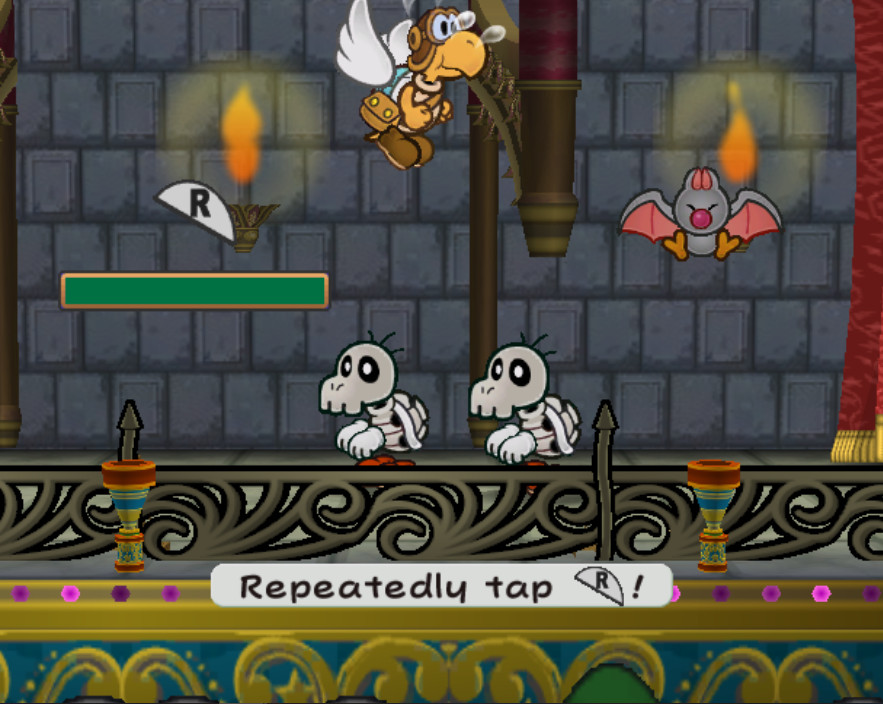 Partner Mod: Parakarry over Mini-Yoshi Mod for Paper Mario: The ...