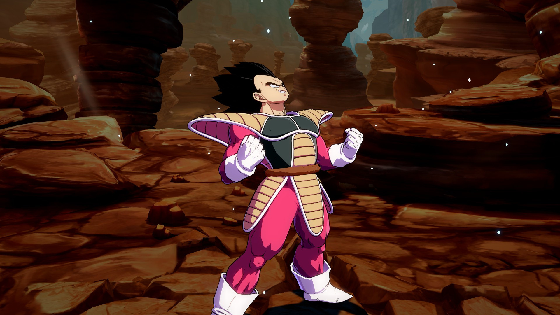 Basegeta with SSJ Vegeta's Pink Mod for Dragon Ball FighterZ | DB:FZ Mods