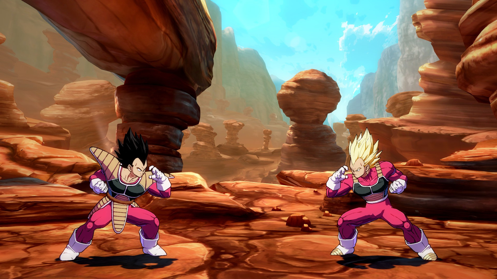 Basegeta with SSJ Vegeta's Pink Mod for Dragon Ball FighterZ | DB:FZ Mods