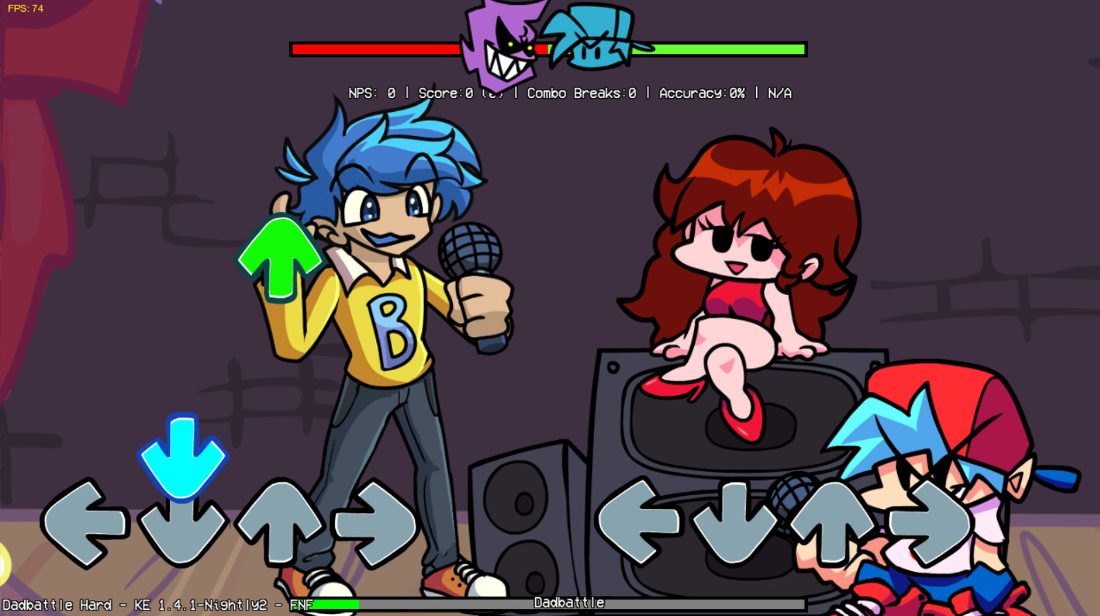 Bob Over Daddy Dearest Mod for Friday Night Funkin' | FNF Mods