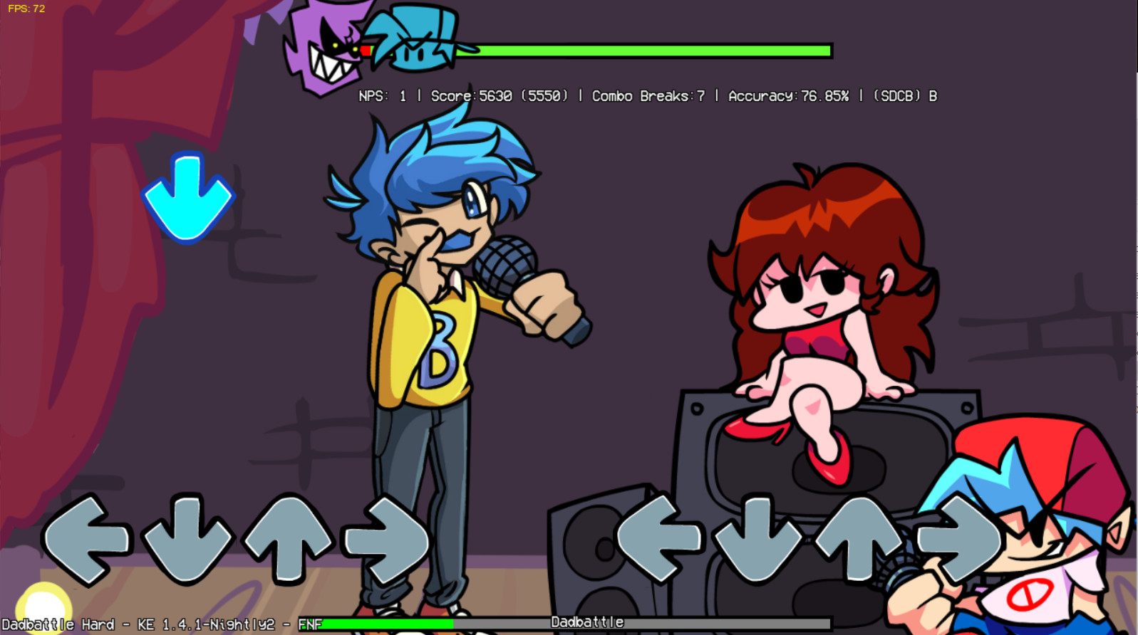 Bob Over Daddy Dearest Mod for Friday Night Funkin' | FNF Mods