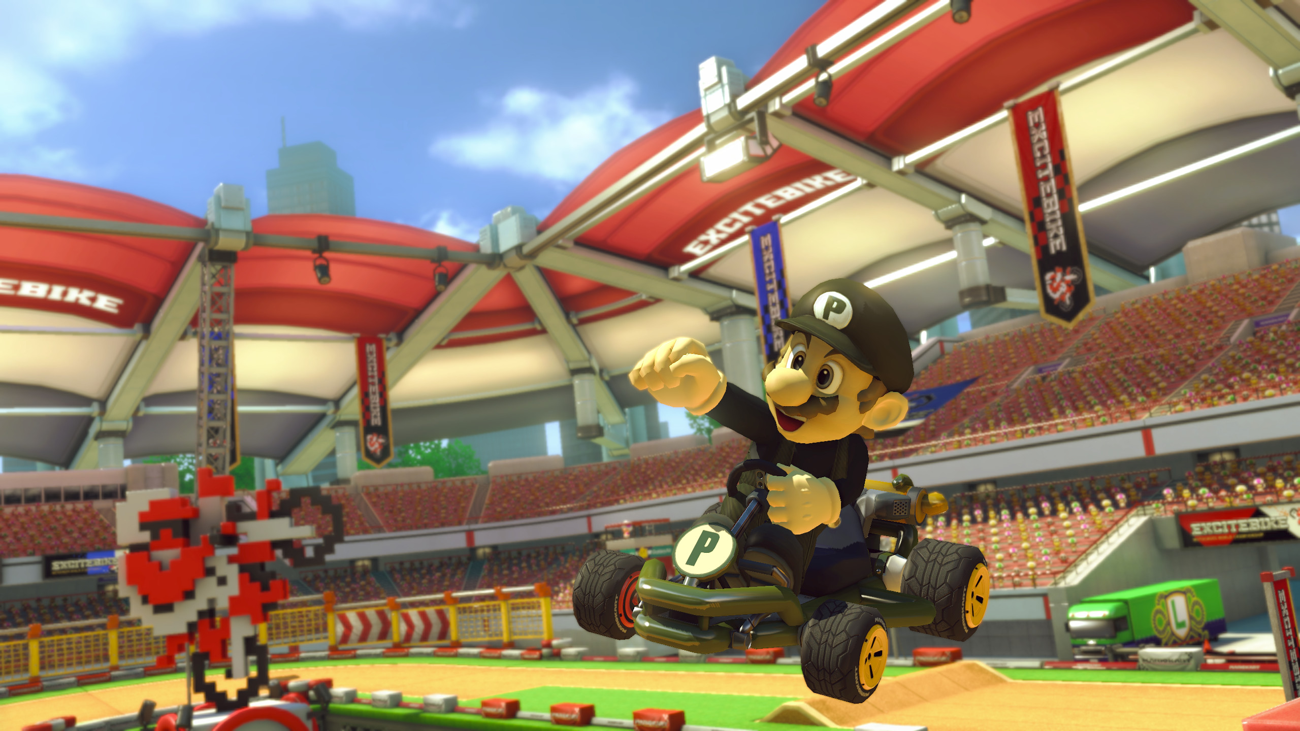 8-Bit Price Mario [Mario Kart 8] [Mods]