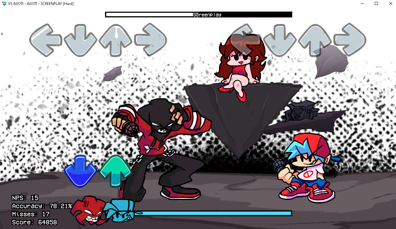 Friday Night Funkin' VS Agoti Re-chart [Friday Night Funkin'] [Mods]