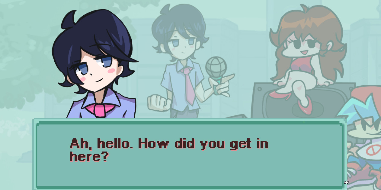 HATING SIMULATOR KOHAI EDITION Mod for Friday Night Funkin' | FNF Mods