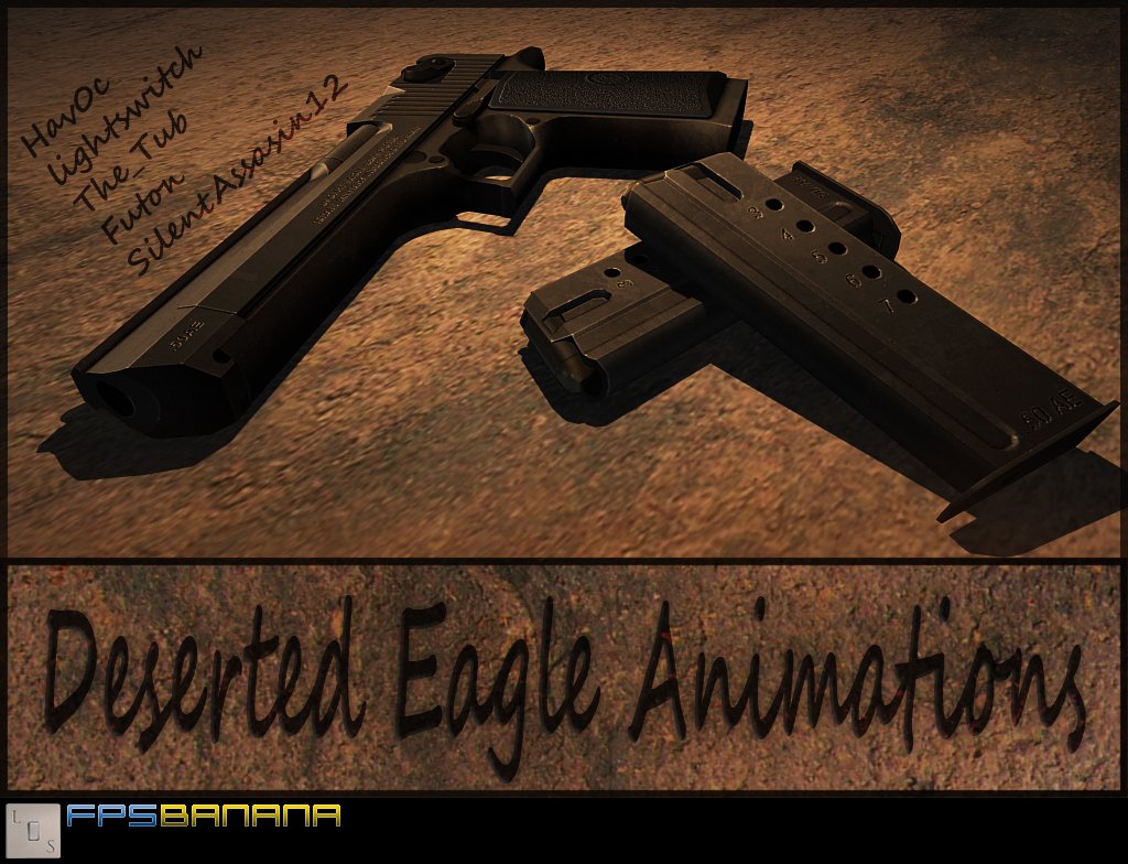 Deserted Eagle Animations [Counter-Strike: Source] [Mods]