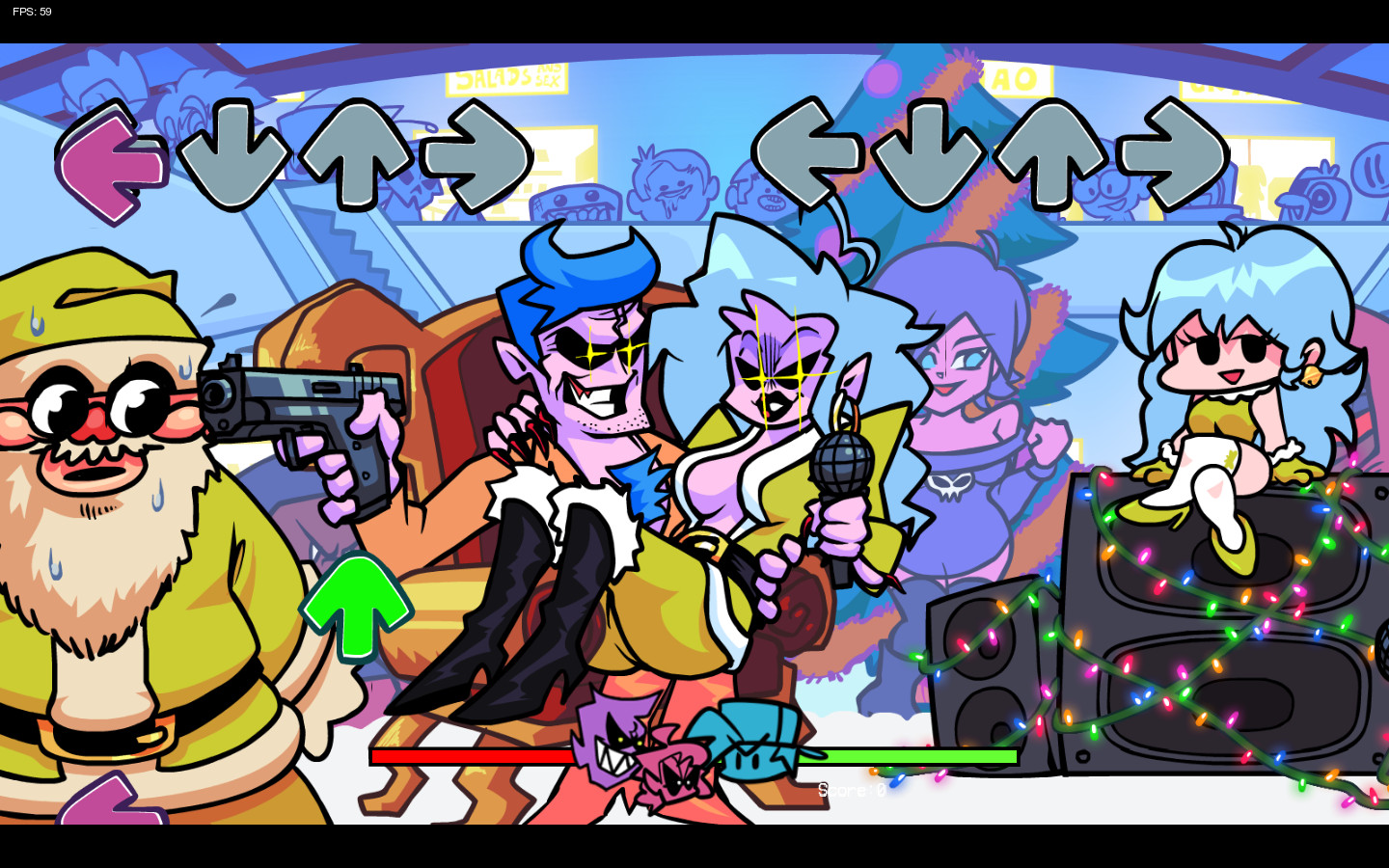 O-Side Remixes (CANCELLED) Mod for Friday Night Funkin' | FNF Mods