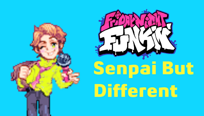 Senpai But Different Mod for Friday Night Funkin' | FNF Mods
