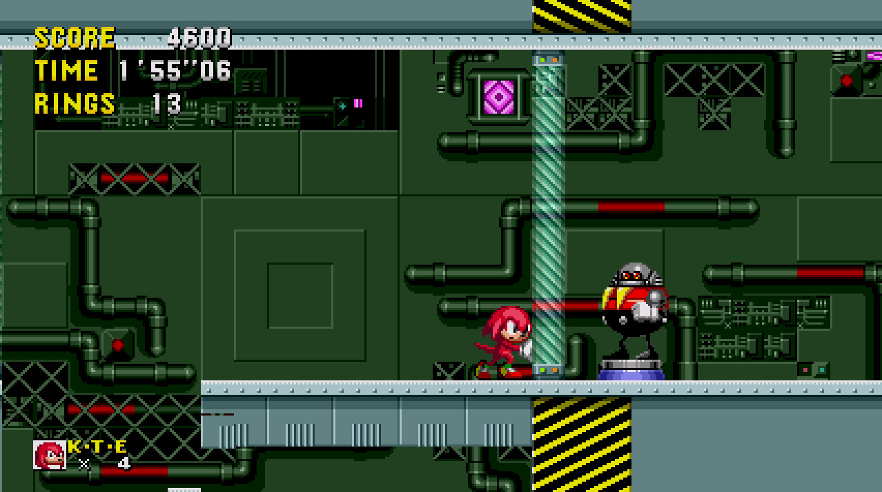 Sonic 1 Styled Knuckles Mod for Sonic the Hedgehog Forever | S1F Mods