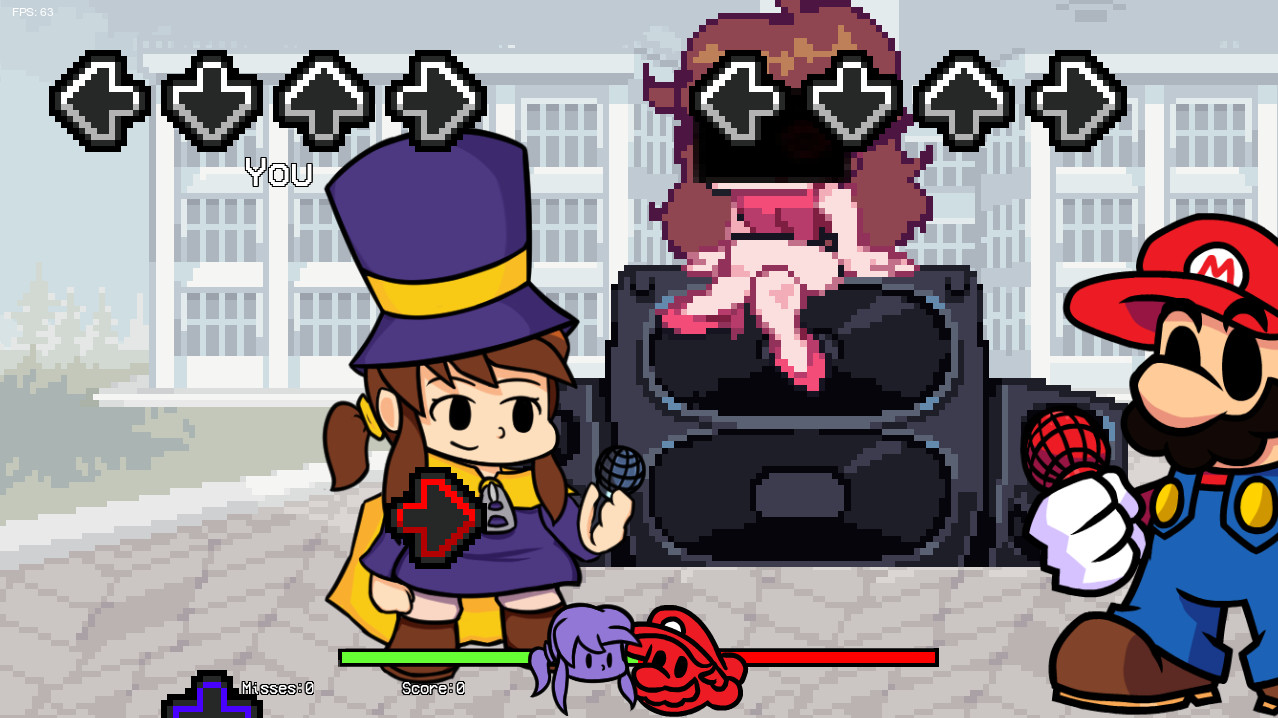 Mario in FNF Multi Mod for Friday Night Funkin' | FNF Mods