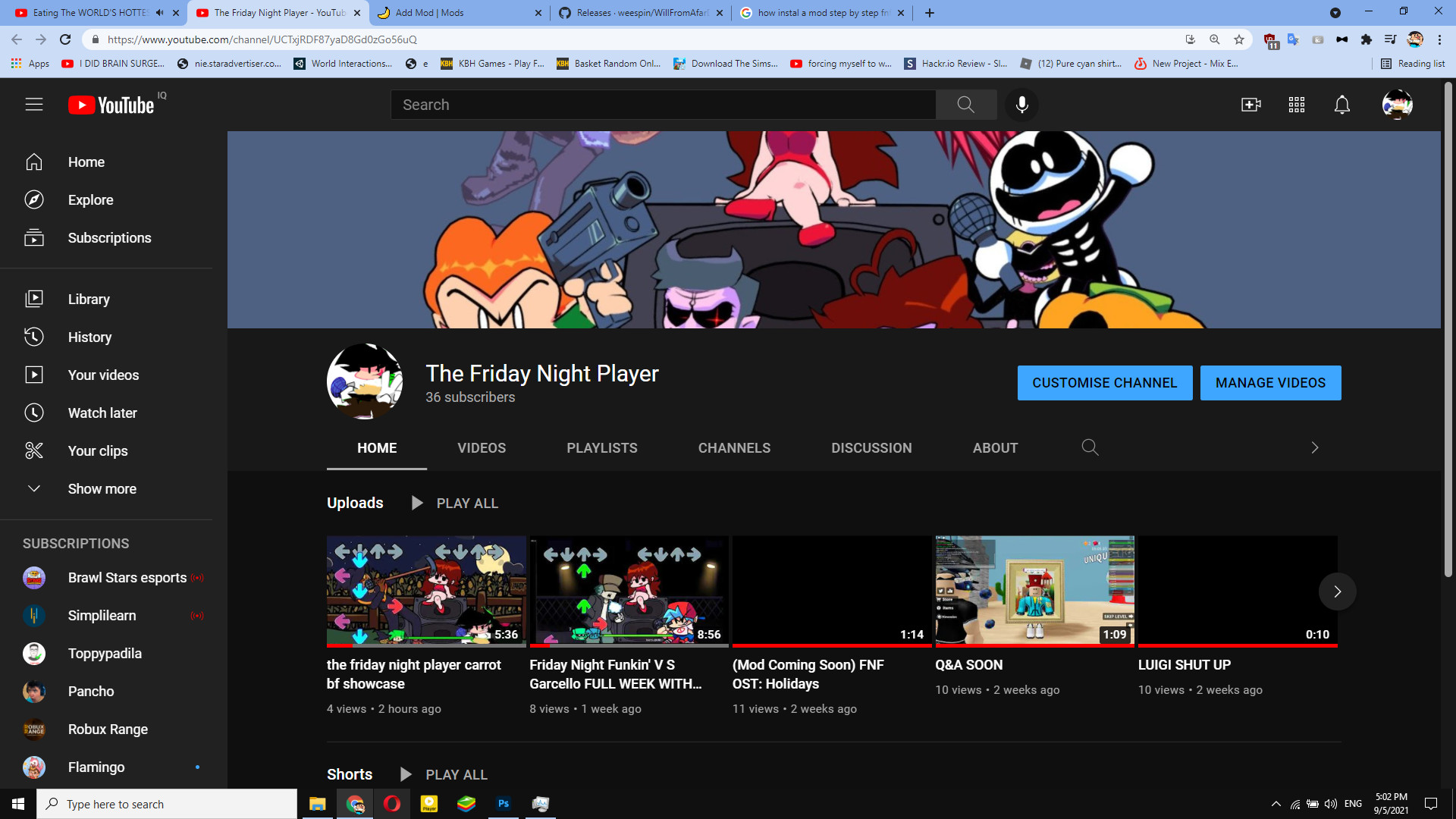 The friday night player Carrot BF skin mod Mod for Friday Night Funkin ...