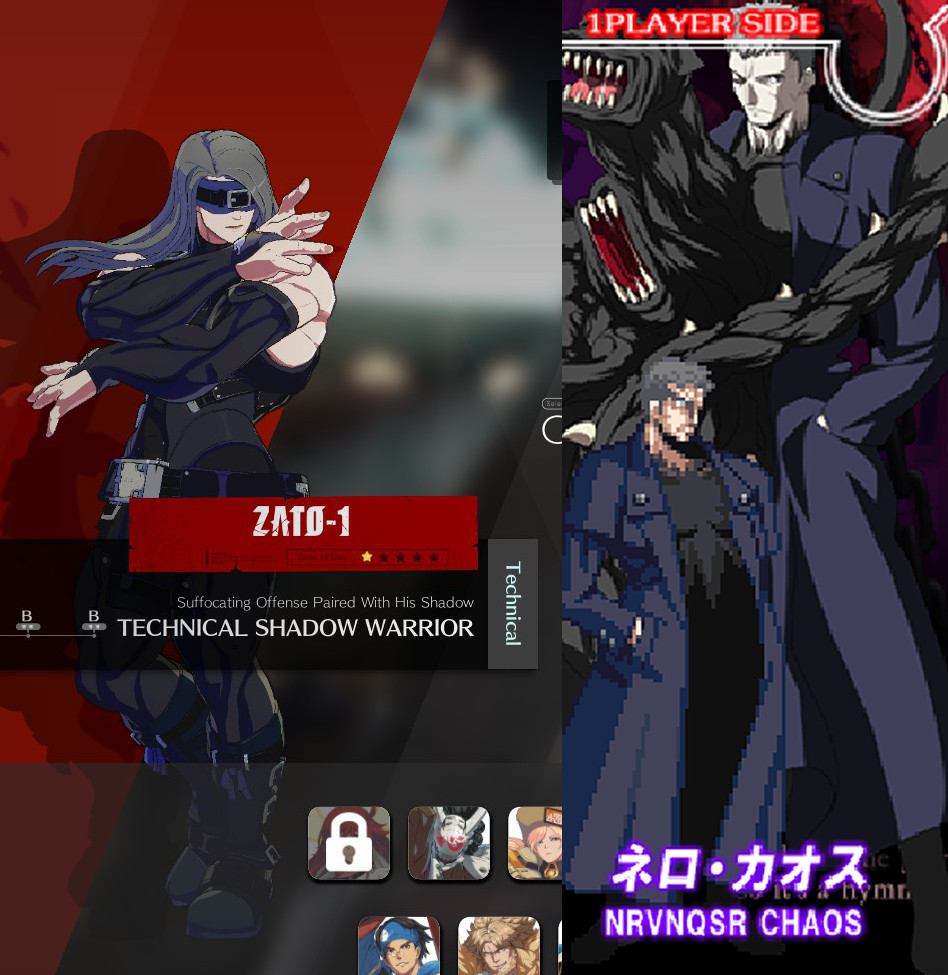 Nero Chaos Zato Mod for GUILTY GEAR -STRIVE- | GGST Mods