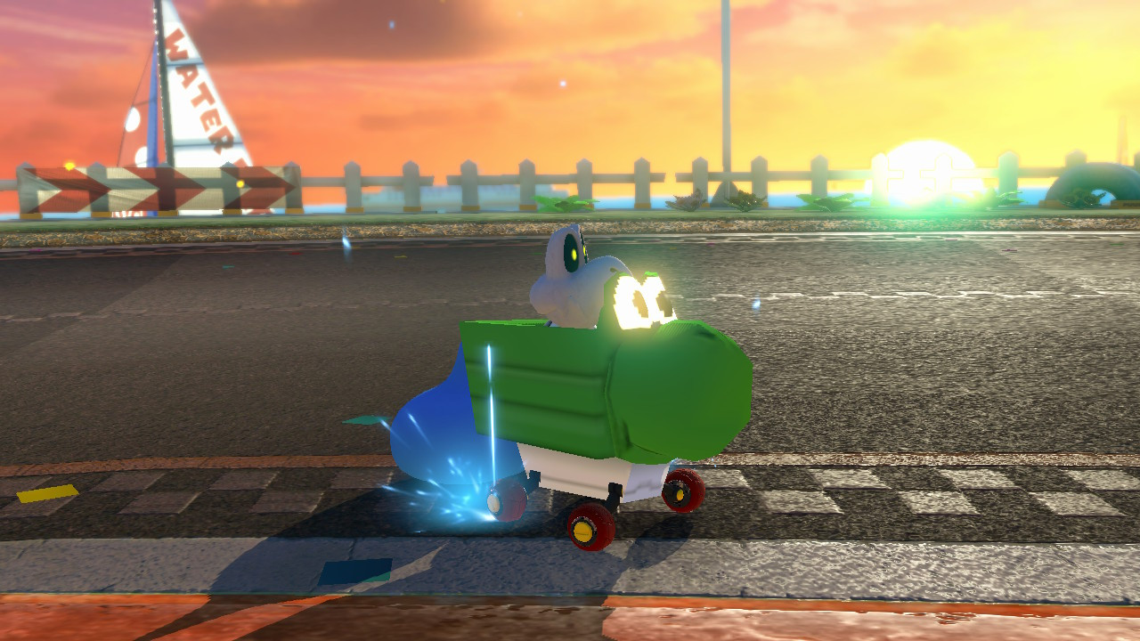 Mine Cart Yoshi Mod for Mario Kart 8 Deluxe | MK8D Mods