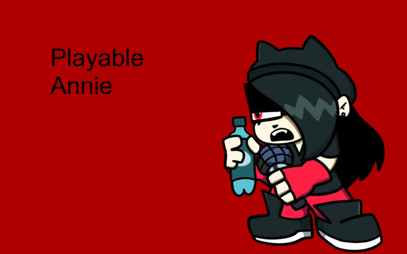 Playable Annie Mod for Friday Night Funkin' | FNF Mods