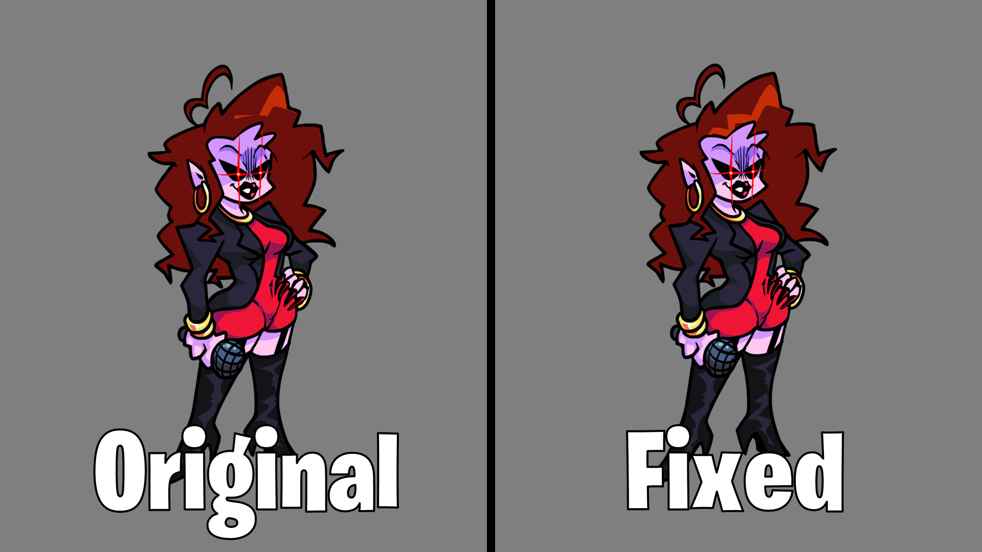 Mommy Mearest Hair Fixed Mod for Friday Night Funkin' | FNF Mods