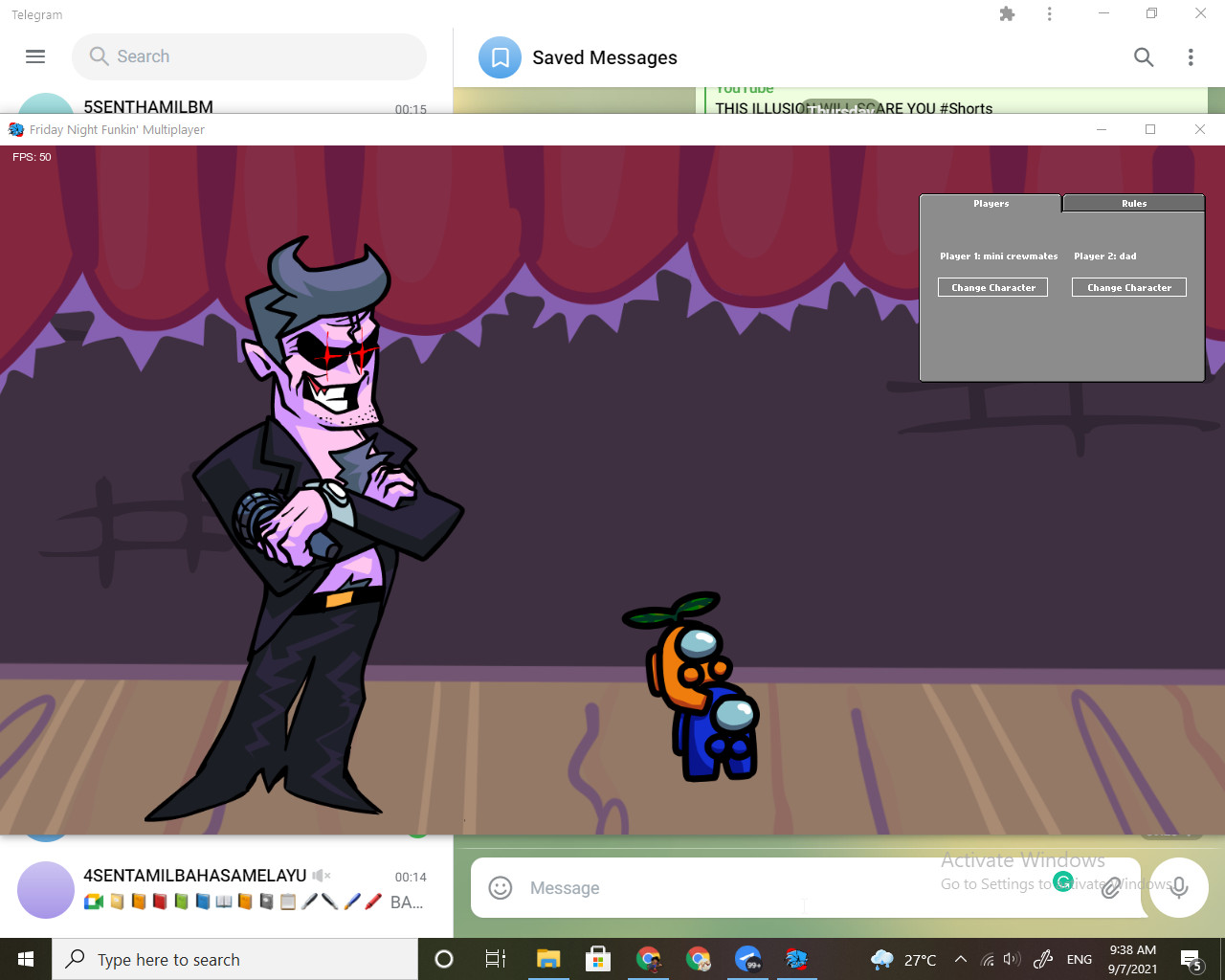 Among us Mod For FNF Multi (v1) [Friday Night Funkin'] [Mods]