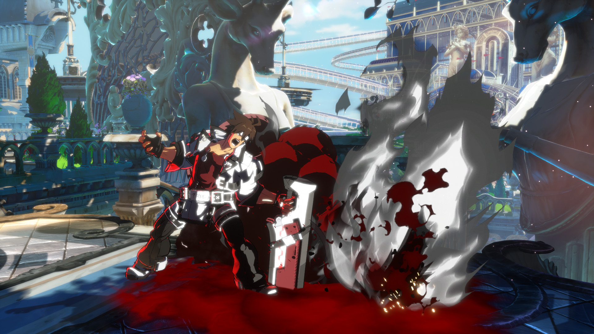 Crimson White Sol Badguy Mod for GUILTY GEAR -STRIVE- | GGST Mods
