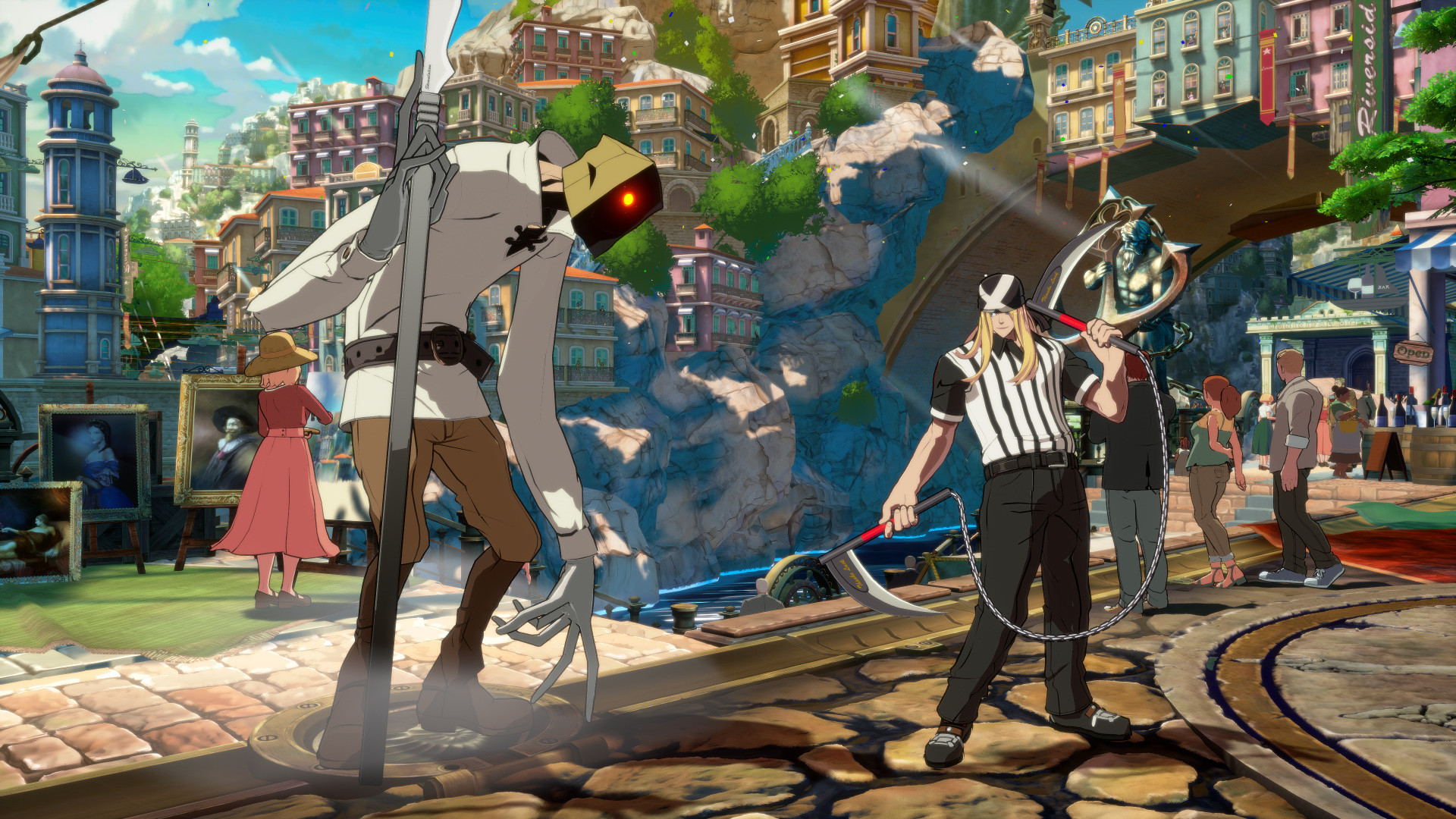 GBFV Merchant outfit for Faust Mod for GUILTY GEAR -STRIVE- | GGST Mods