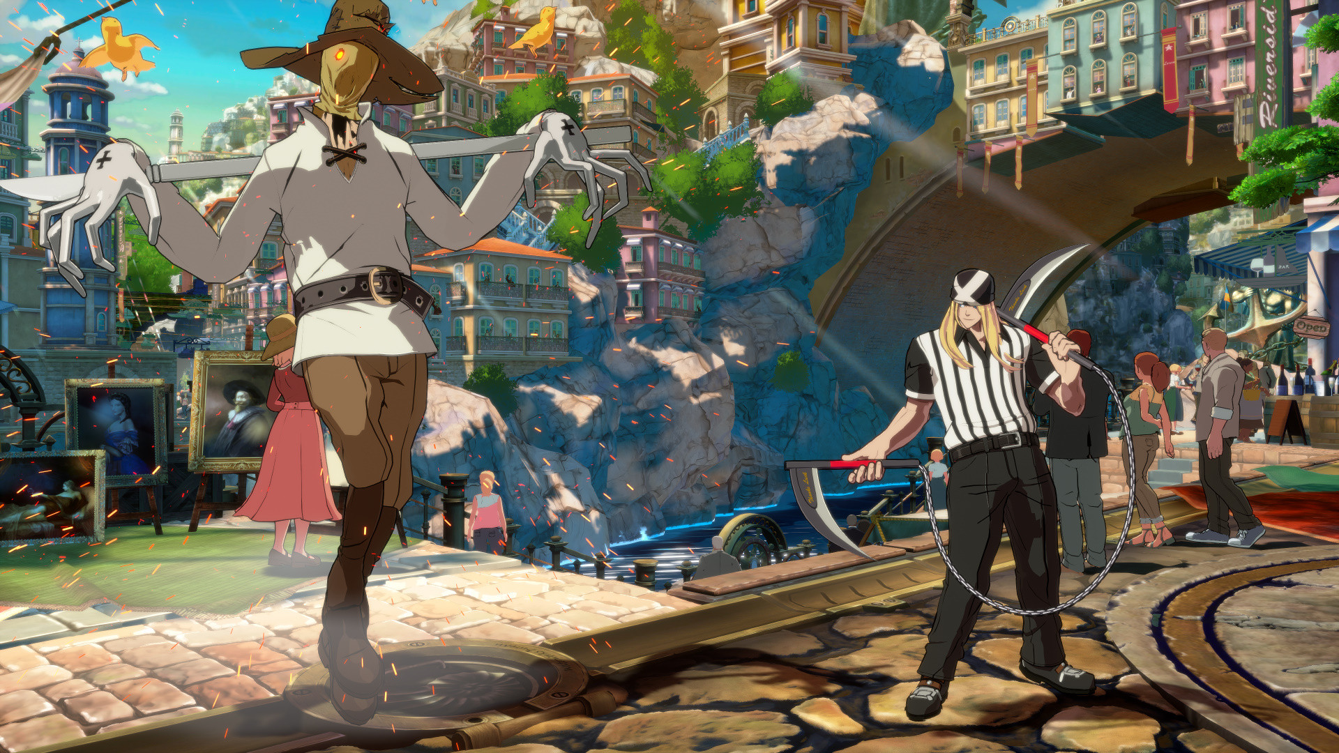 GBFV Merchant outfit for Faust Mod for GUILTY GEAR -STRIVE- | GGST Mods