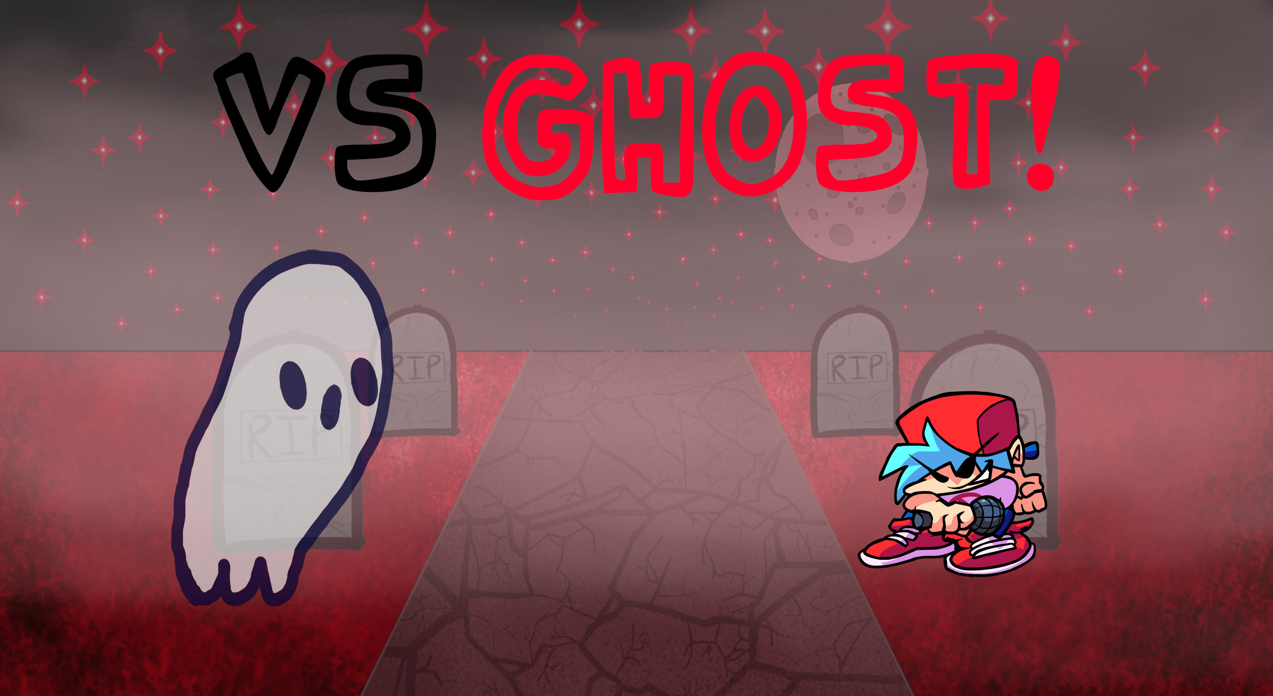 Vs Ghost! ReDone Mod for Friday Night Funkin' | FNF Mods