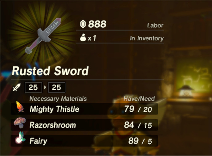 The Rusted Sword and Shield Mod for The Legend of Zelda: Breath of the ...