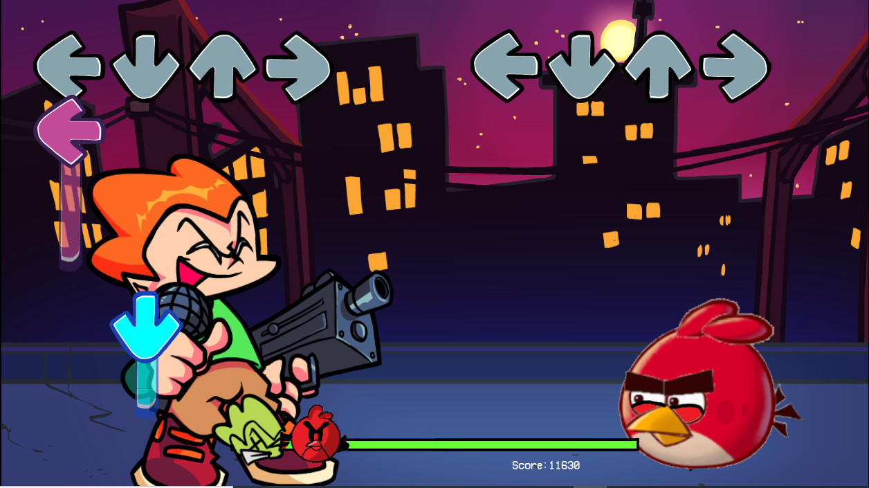 Angry Birds RED Voice over BF Beta [Friday Night Funkin'] [Mods]