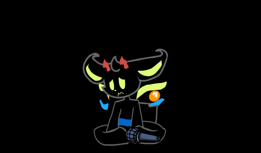Rainglow BF skin! Mod for Friday Night Funkin' | FNF Mods