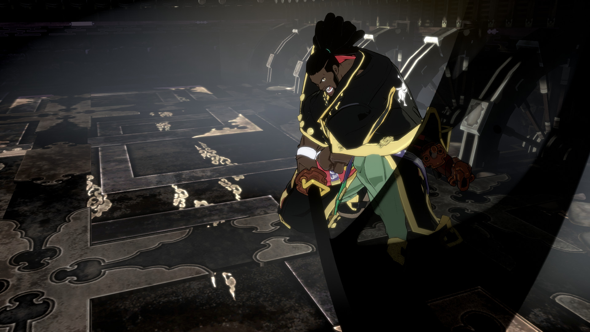 Nagoriyuki as Blackbeard from One Piece Mod for GUILTY GEAR -STRIVE ...