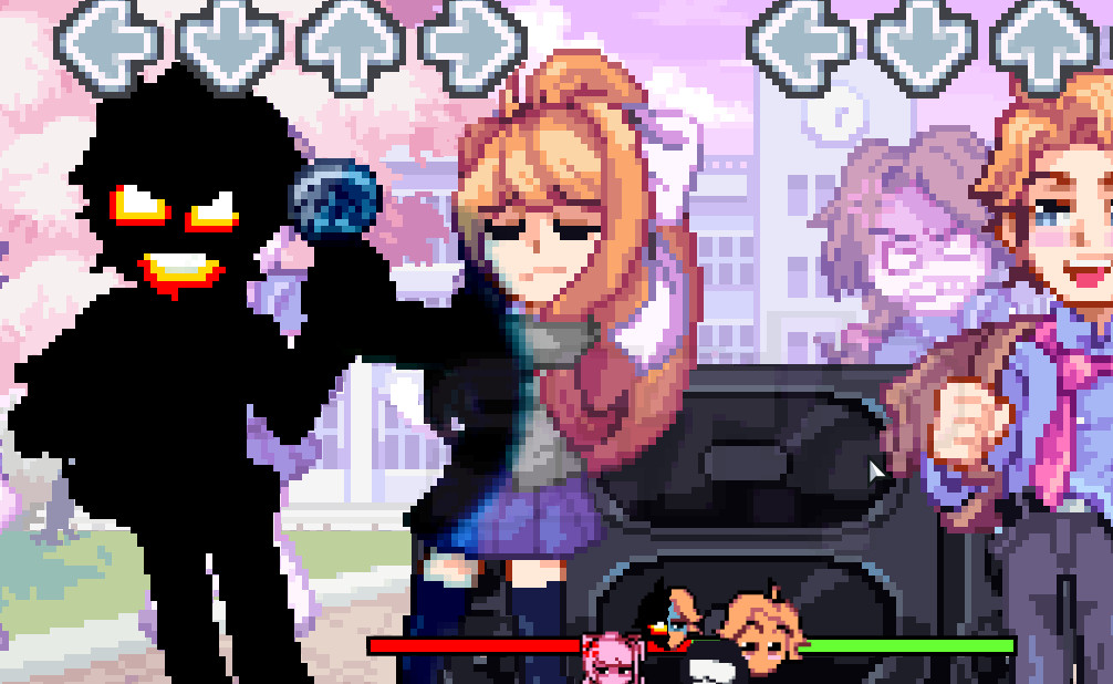 Corrupted Senpai v2 (MONOCHROME UPDATE) Mod for Friday Night Funkin ...