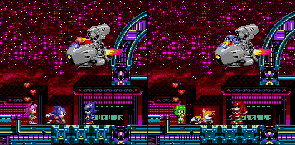 Alternate Boss Sprites + Amy for Tails Mod for Sonic CD (2011) | SCD Mods