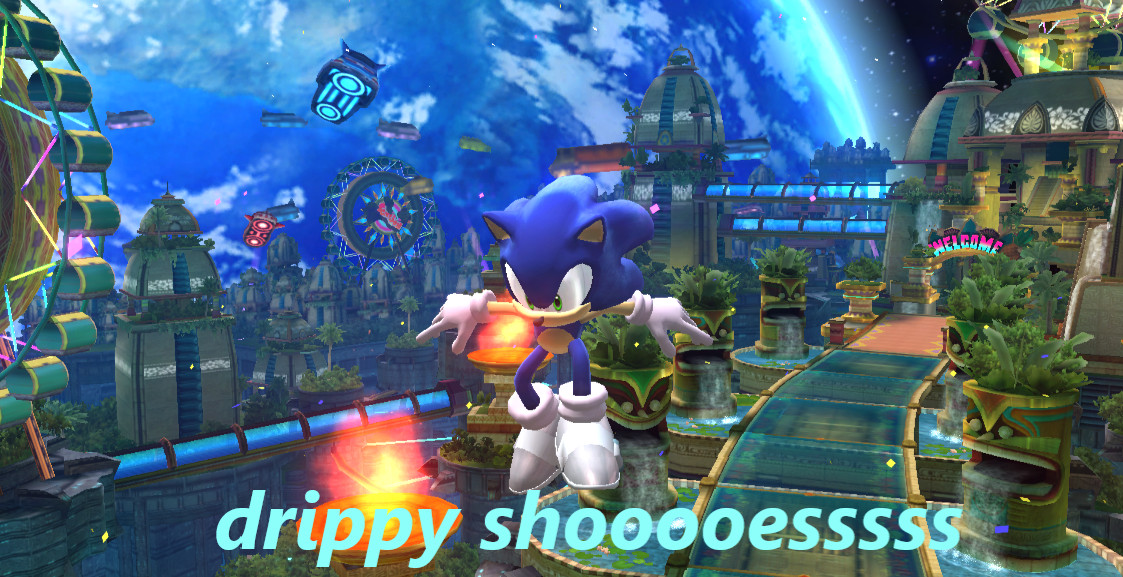 Metallic Reflective Sonic Shoes! [Sonic Colors] [Mods]