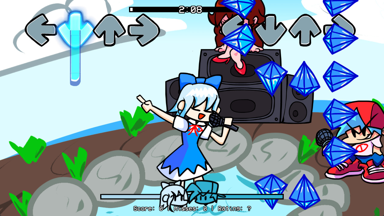 YET ANOTHER vs Cirno mod Mod for Friday Night Funkin' | FNF Mods
