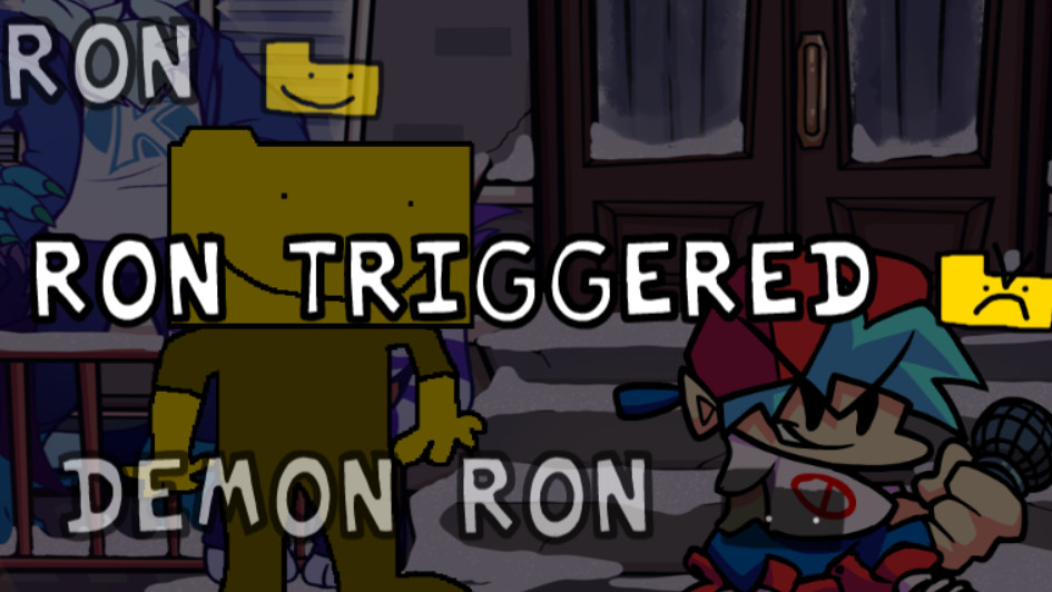 Vs Ron (Cool Mod) for Multiplayer! Mod for Friday Night Funkin' | FNF Mods