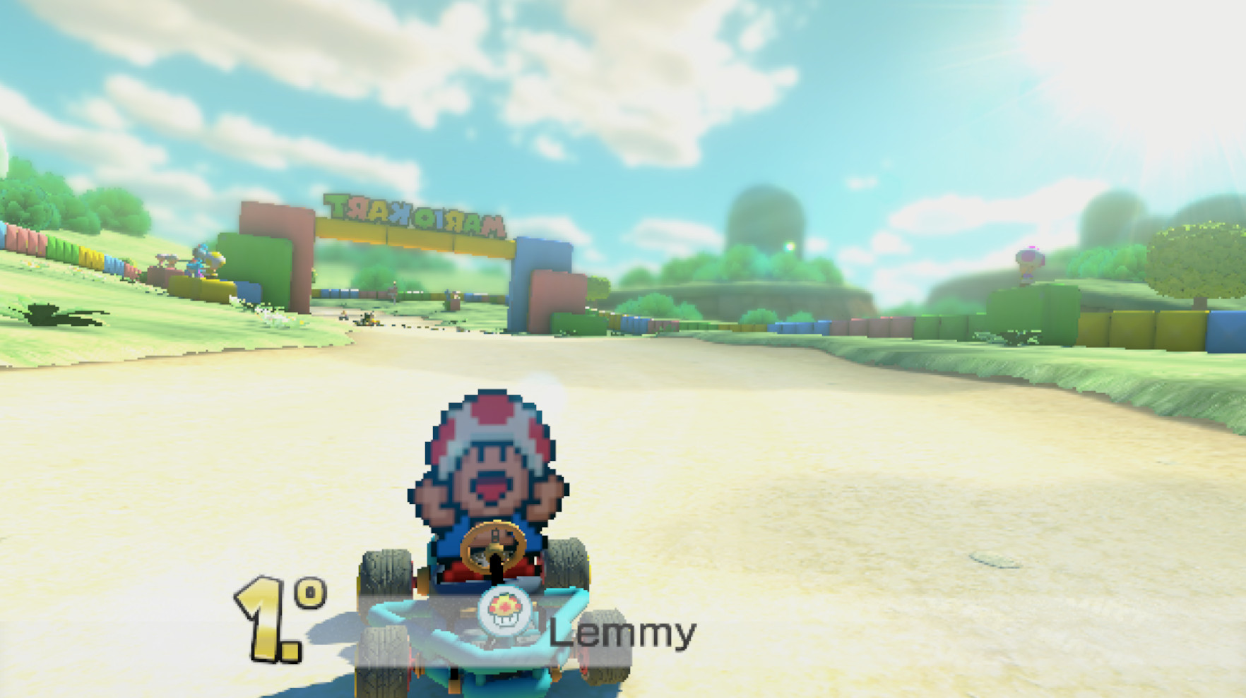 SNES Toad MK8 Mod for Mario Kart 8 | MK8 Mods