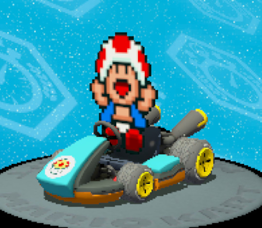 SNES Toad MK8 Mod for Mario Kart 8 | MK8 Mods