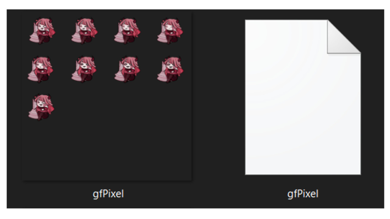 "Sarvente ,as pixel GF." [Friday Night Funkin'] [Mods]