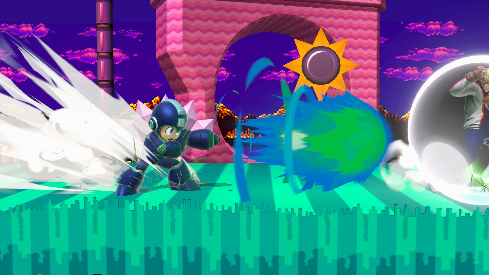 Royal Blue Mega-Man [Super Smash Bros. Ultimate] [Mods]