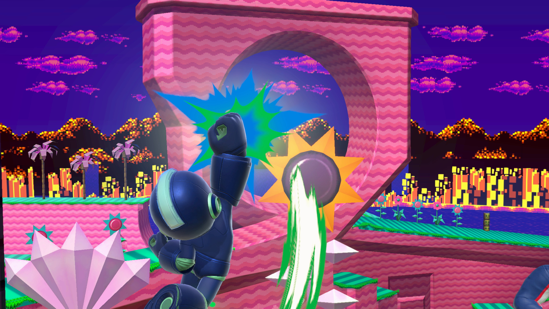 Royal Blue Mega-Man [Super Smash Bros. Ultimate] [Mods]