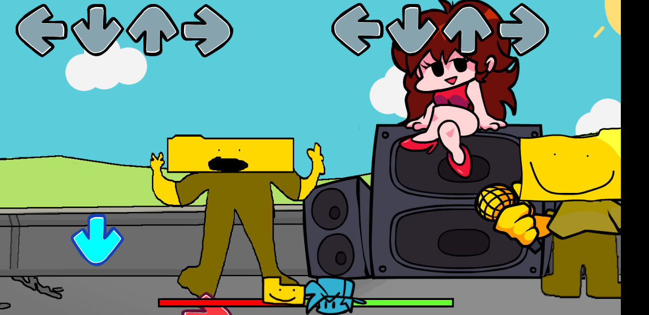 FNF Ron over BOYFRIEND [Friday Night Funkin'] [Mods]