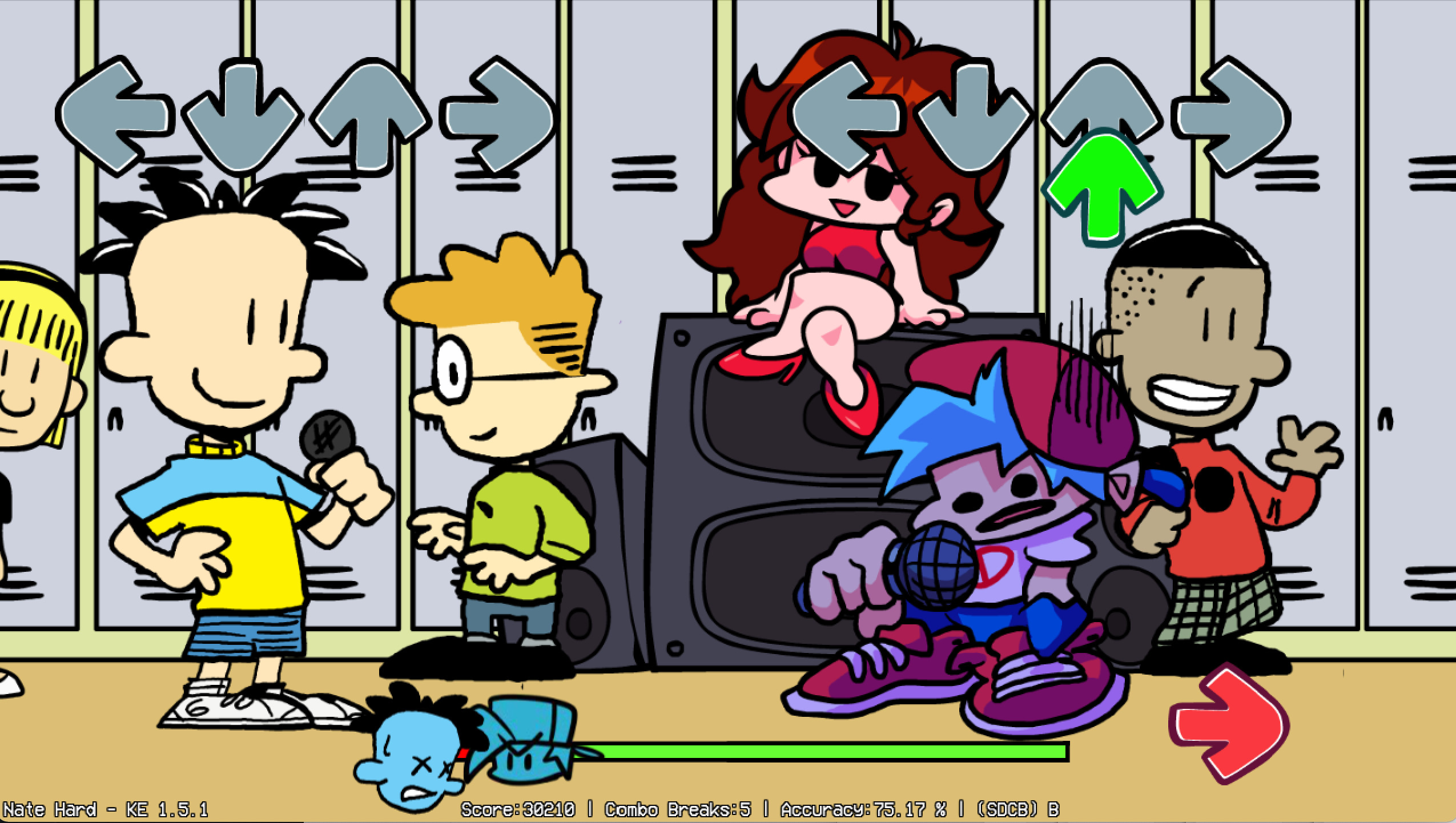 Vs Big Nate Mod DEMO ( Nate Strikes Again! ) Mod for Friday Night ...