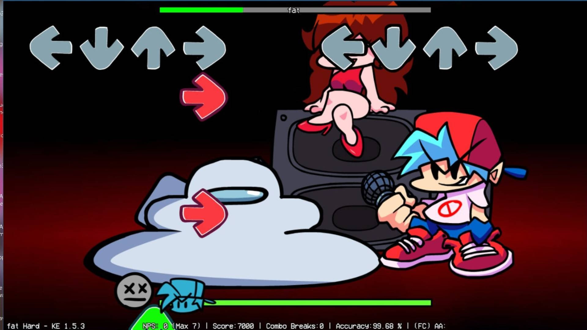 Friday Night Funkin' VS Fat Amogus Demo V2 [Friday Night Funkin'] [Mods]