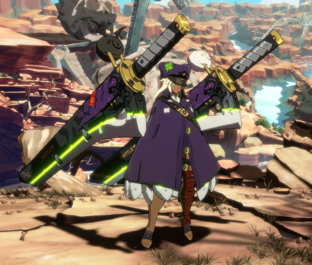 Ramlethal skin - Purple+ Mod for GUILTY GEAR -STRIVE- | GGST Mods