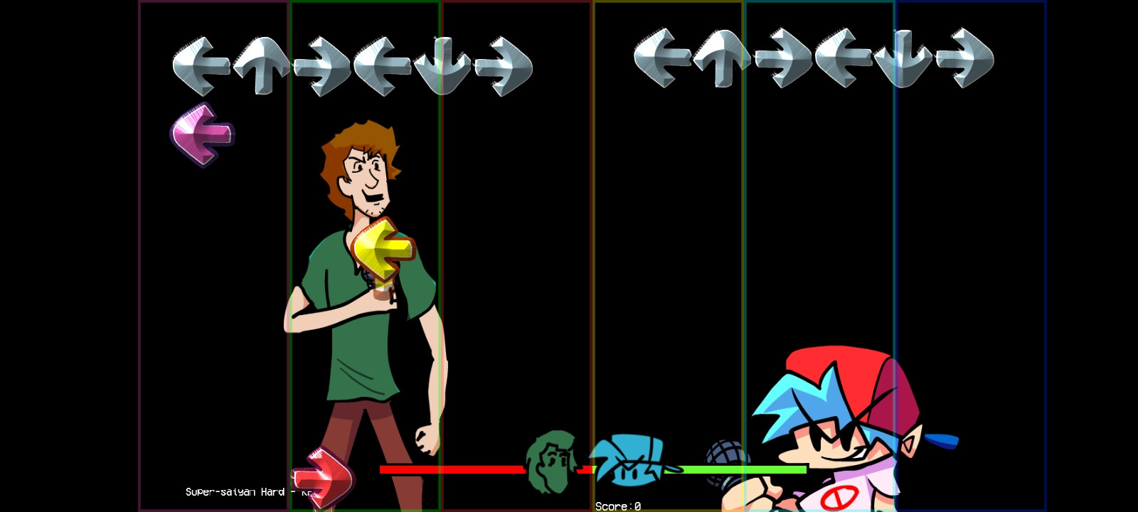 FNF 3D Arrows (Update!) Mod for Friday Night Funkin' | FNF Mods