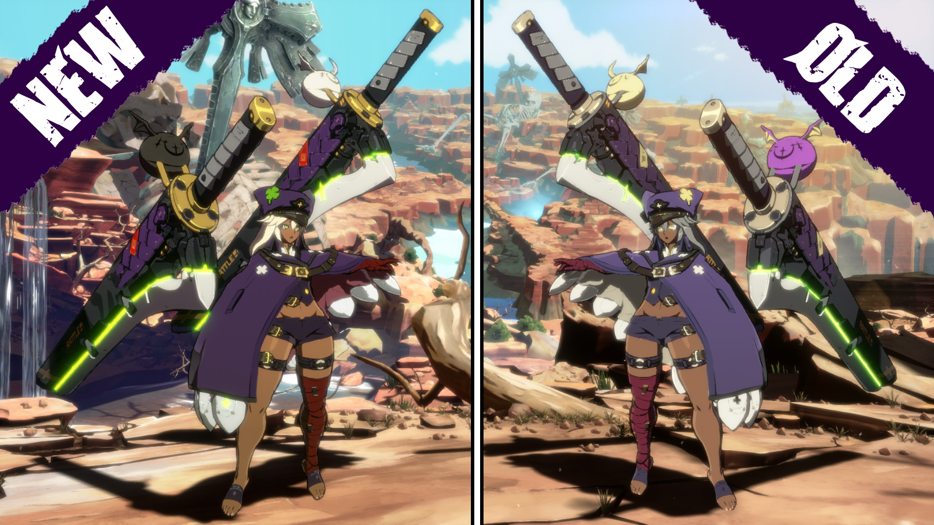 Ramlethal skin - Purple+ Mod for GUILTY GEAR -STRIVE- | GGST Mods