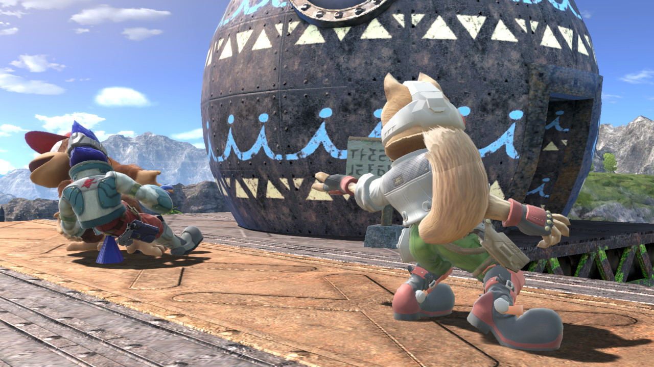 Smash 4 Fox Mod for Super Smash Bros. Ultimate | SSBU Mods