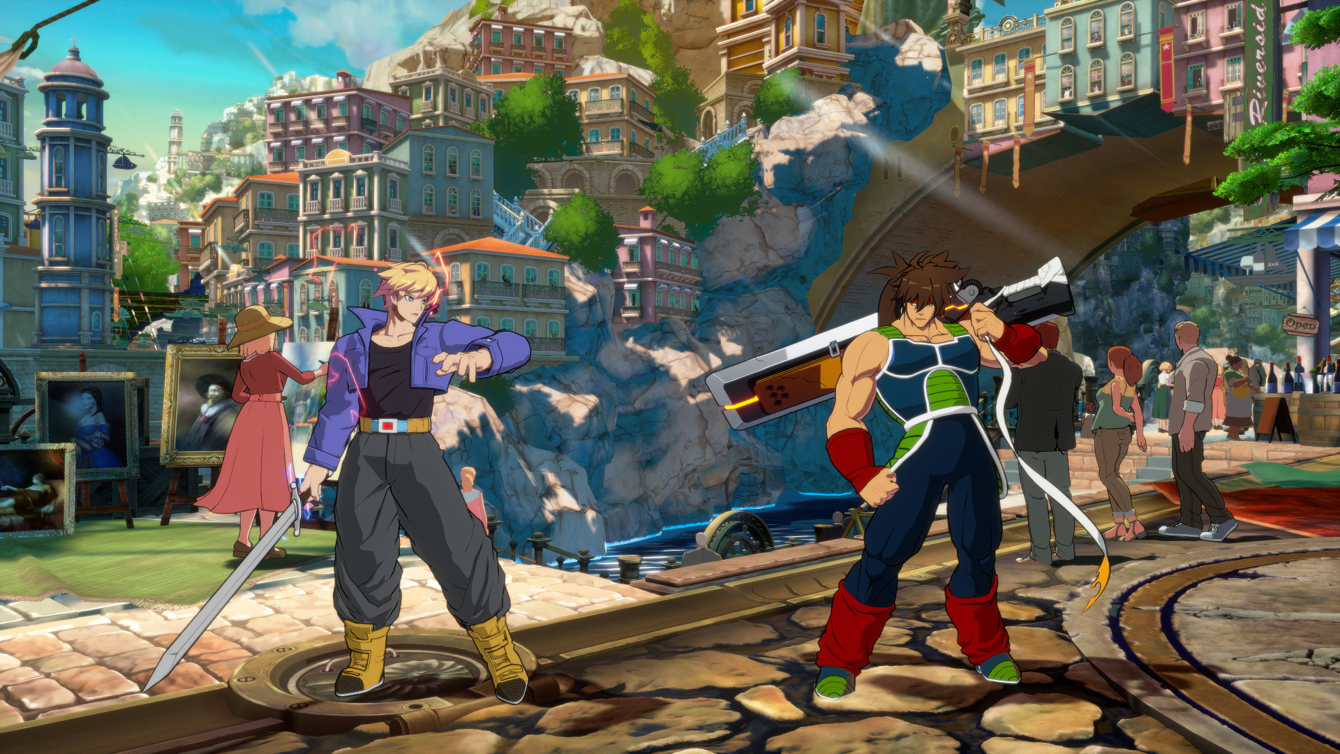 DBFZ Trunks outfit and sword for Ky Kiske Mod for GUILTY GEAR -STRIVE ...