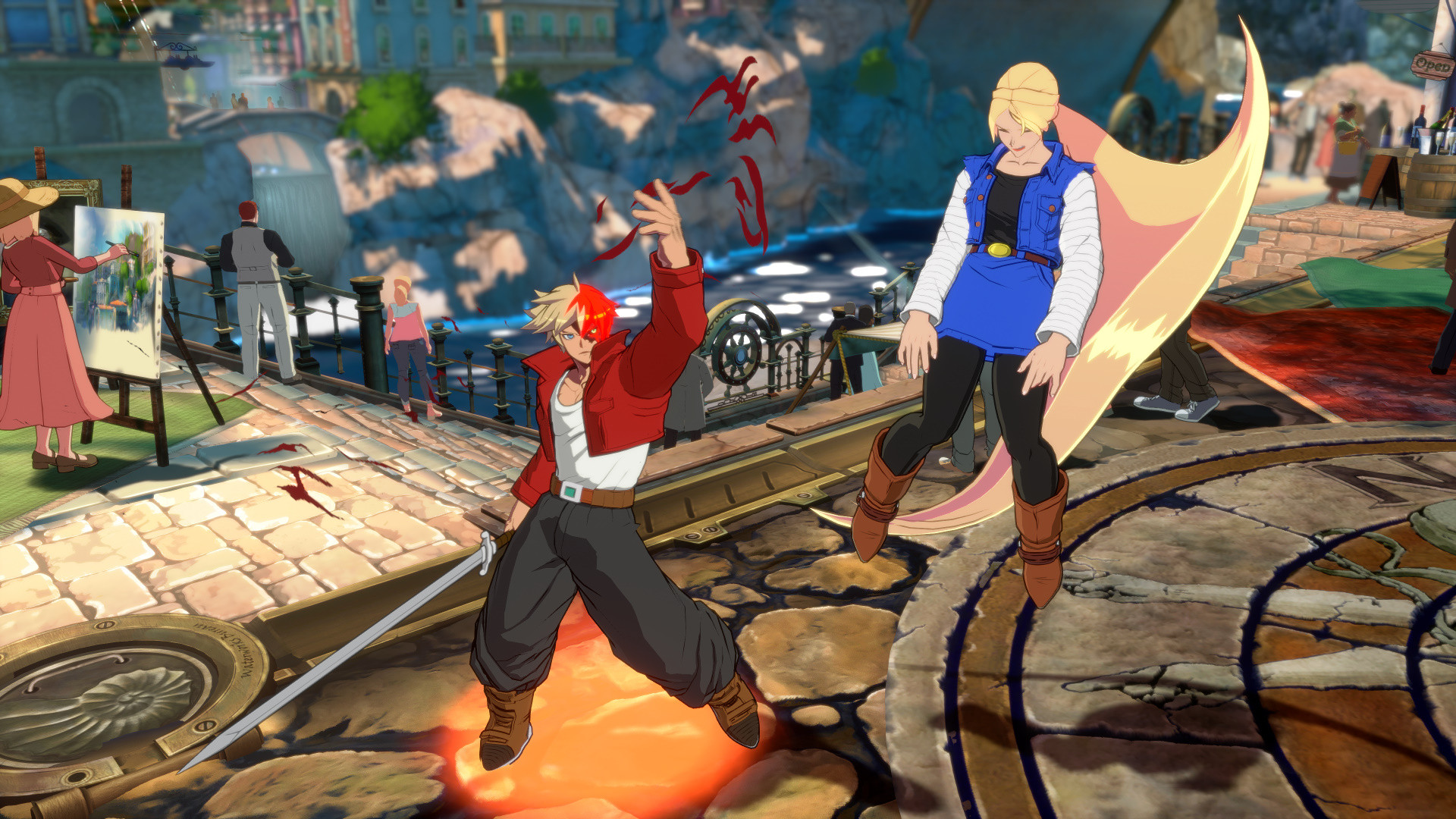 DBFZ Trunks outfit and sword for Ky Kiske Mod for GUILTY GEAR -STRIVE ...