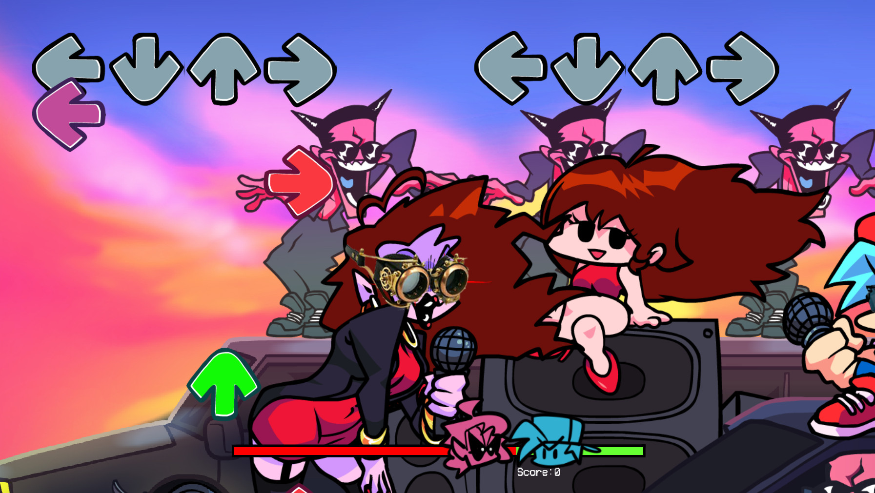 FUNKIN' GLASSES MOD! Mod for Friday Night Funkin' | FNF Mods