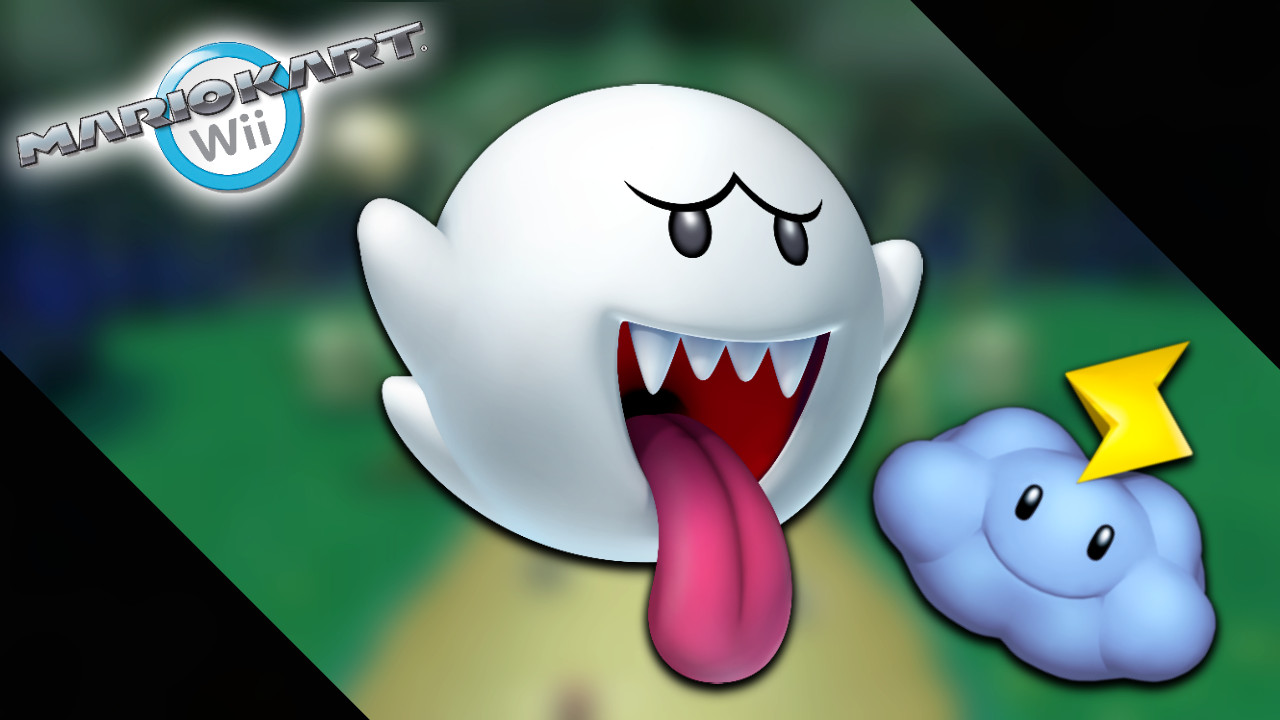 Boo Over Thunder Cloud Mod for Mario Kart Wii | MKWii Mods