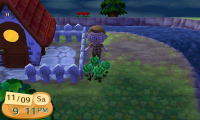 green roses Mod for Animal Crossing: New Leaf | AC:NL Mods
